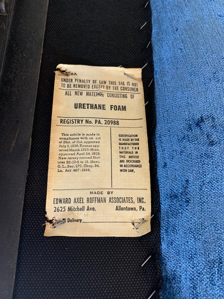 Overman Style Swiveling Pod Chairs by Edward Axel Roffman, New York ...