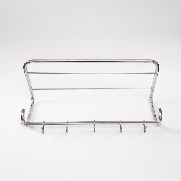Bauhaus Tubular Steel Coat Rack For Sale at 1stDibs