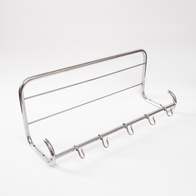 Bauhaus Tubular Steel Coat Rack For Sale at 1stDibs