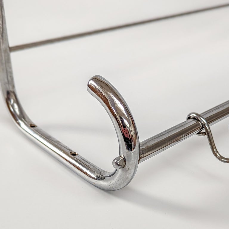 Bauhaus Tubular Steel Coat Rack For Sale at 1stDibs