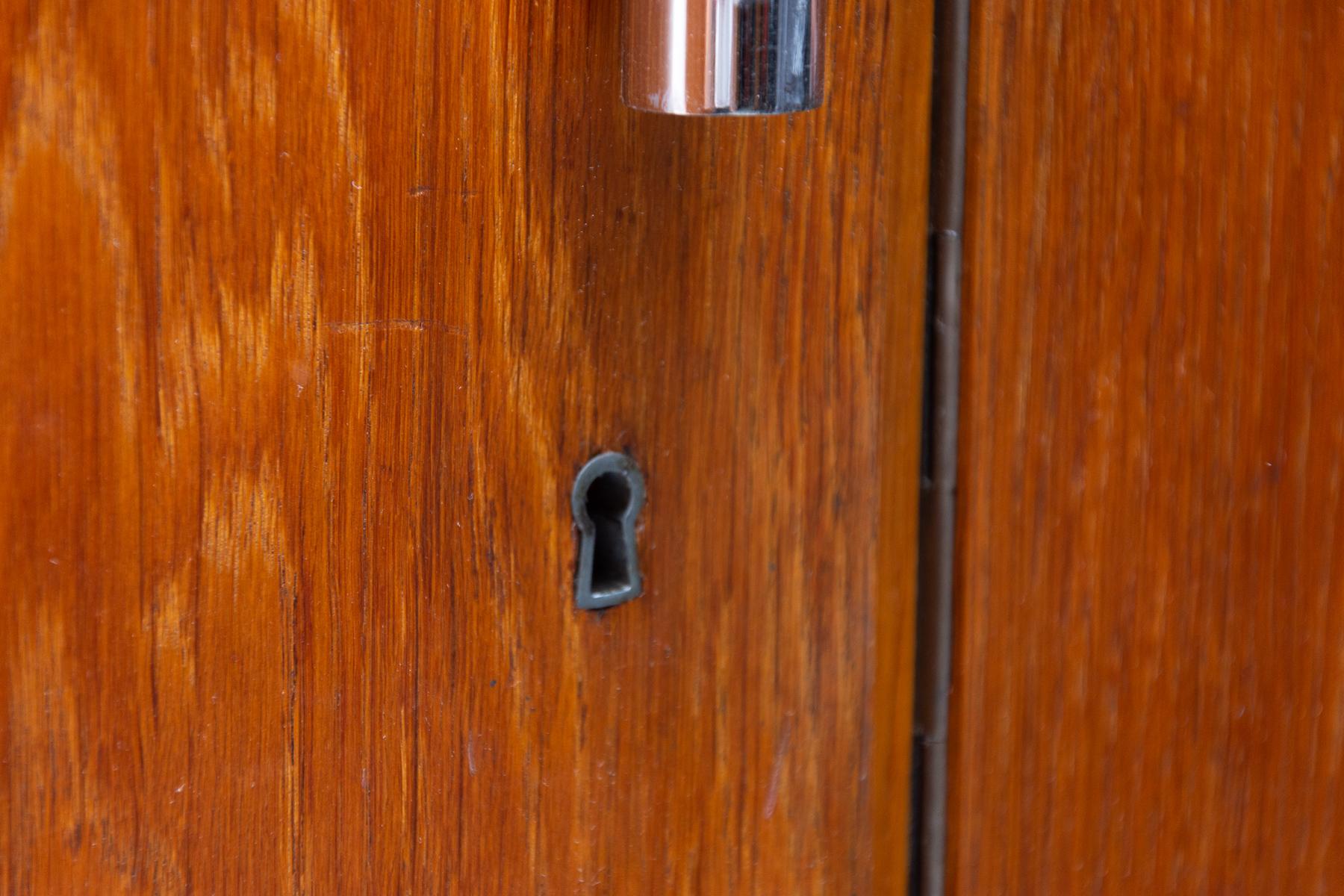 Bauhaus wardrobe by Vichr and spol, 1930´s, Bohemia For Sale at 1stDibs