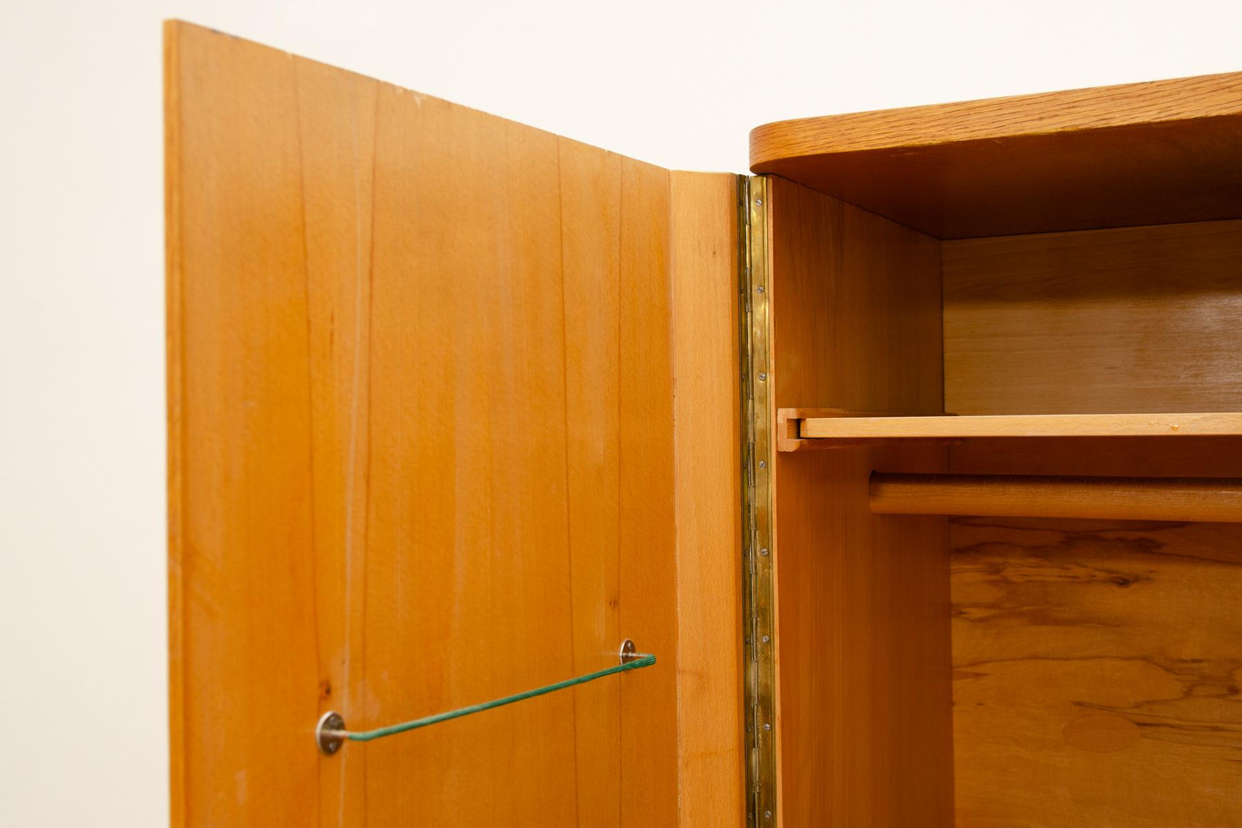 Bauhaus wardrobe by Vichr and spol, 1930´s, Bohemia at 1stDibs