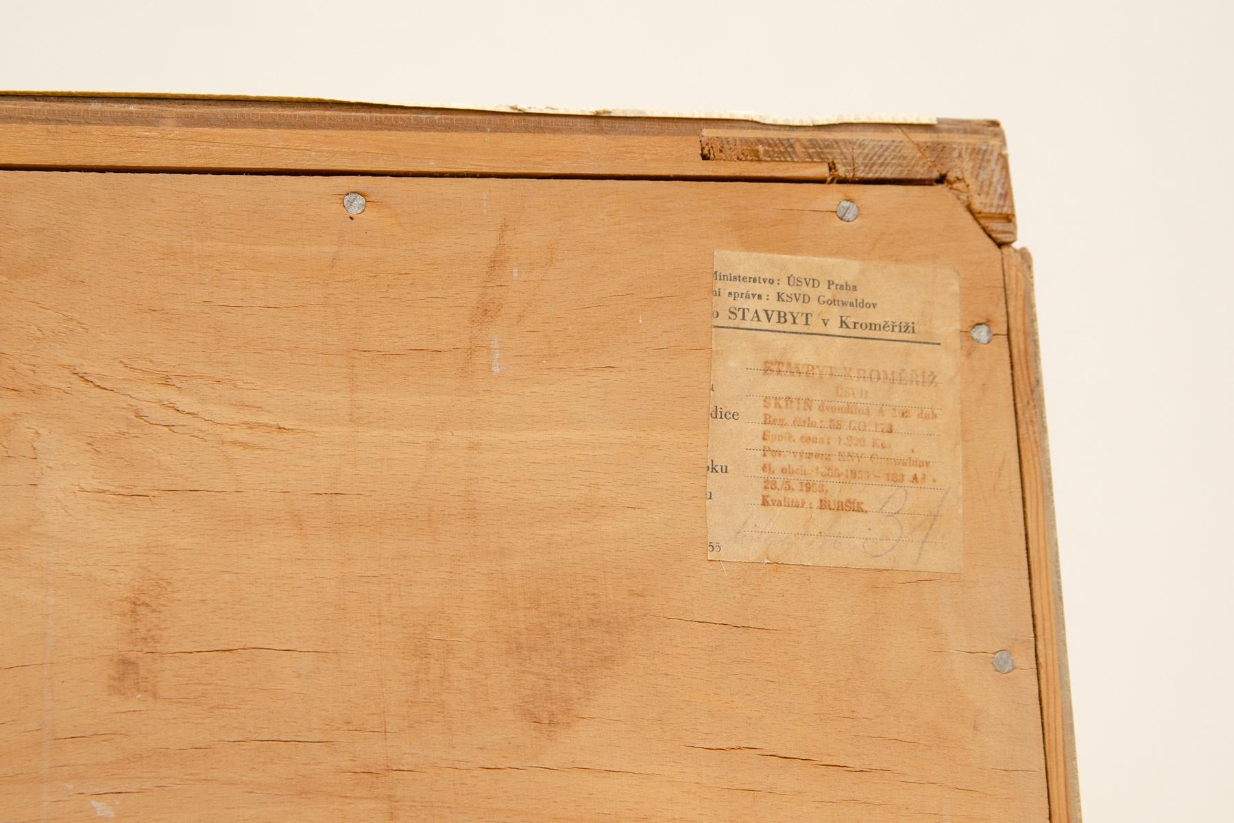 Bauhaus wardrobe by Vichr and spol, 1930´s, Bohemia at 1stDibs