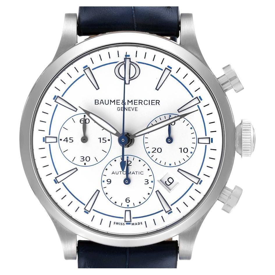 Baume and Mercier 18 Karat Gold Men's Tank Curvex Watch 17605 White ...