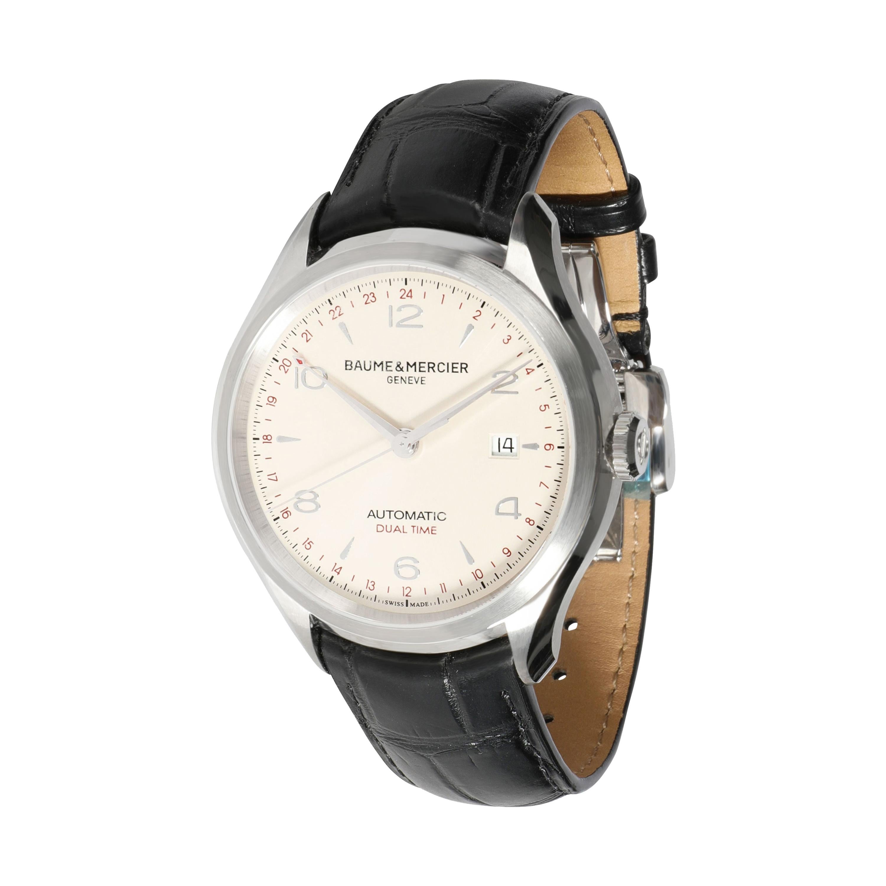 2015 Baume and Mercier Hampton Chronograph Stainless Steel MOA10032 ...