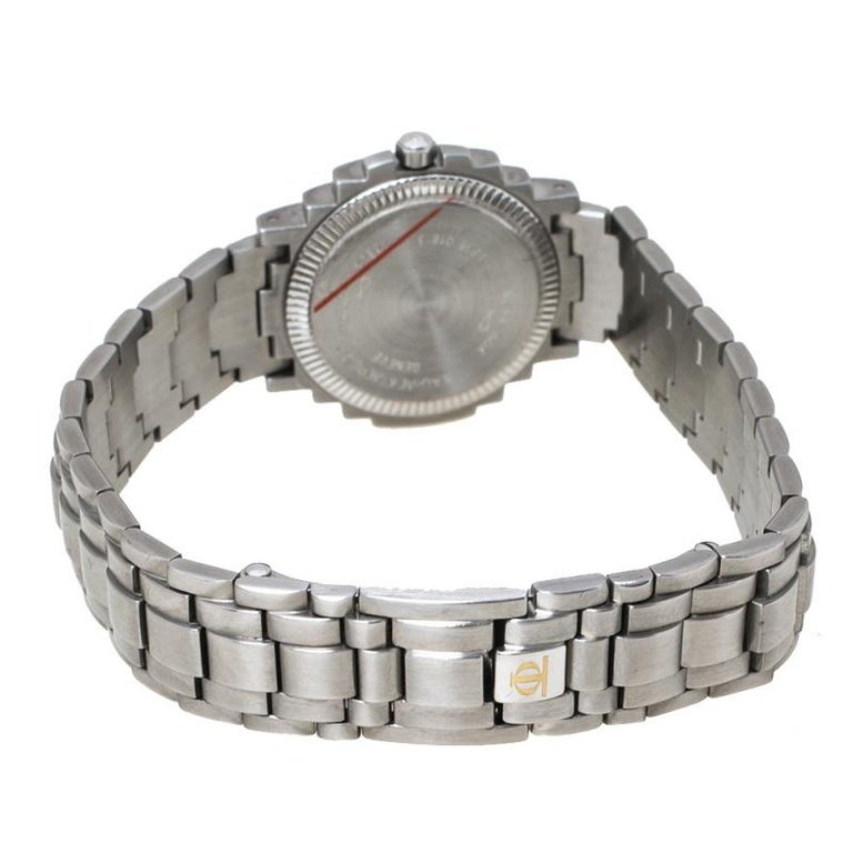 Baume and Mercier White Two-Tone Riviera 5236.018.3 Women's Wristwatch ...
