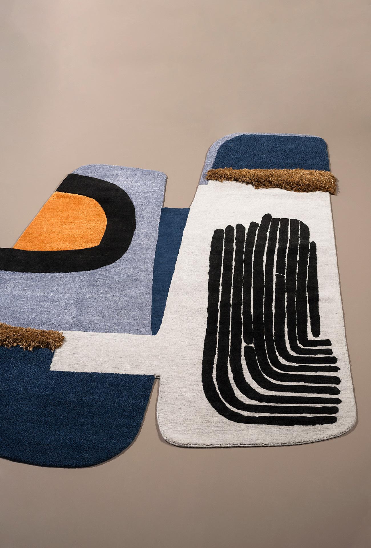 Baxter Himani F Limited Edition Hand Knotted Rug For Sale at 1stDibs