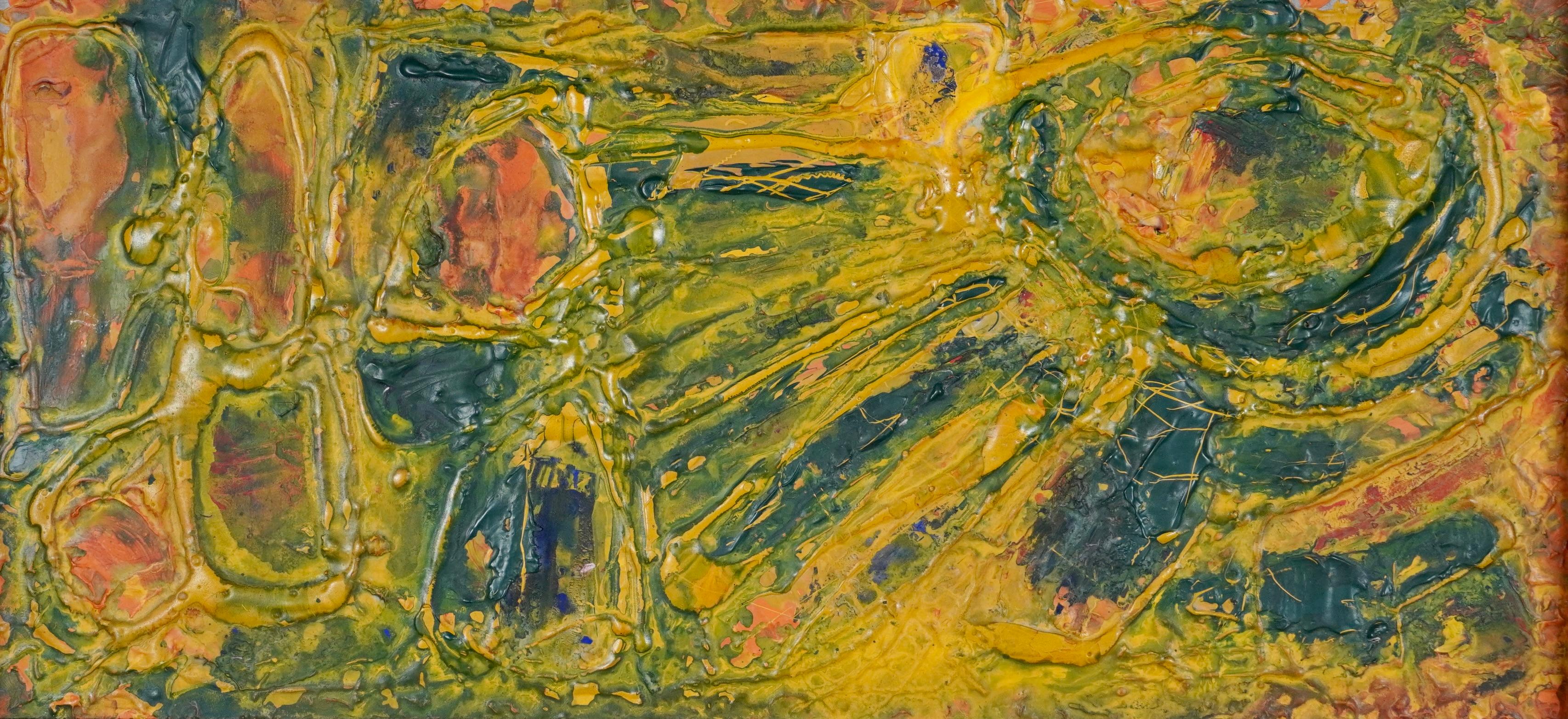 Bay Area Artist Ruth Wall Abstract on Board circa 1950s #2 For Sale at ...