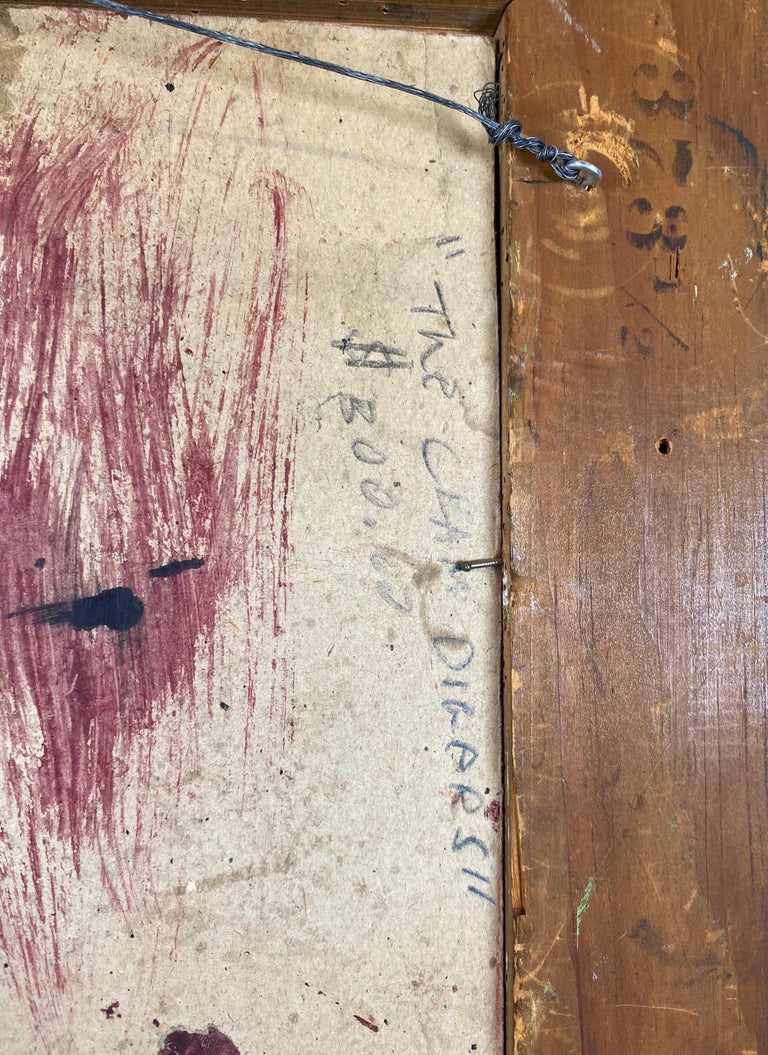 Bay Area / Nevada City Artist Richard Hackett Abstract Collage 1965 For ...