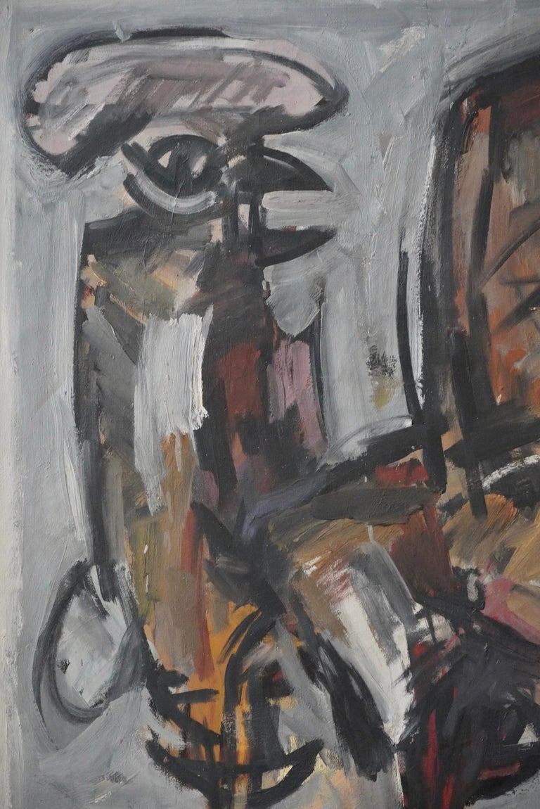Bay Area / Ukrainian Artist Alexander P Sachal Abstract of a Rooster ...