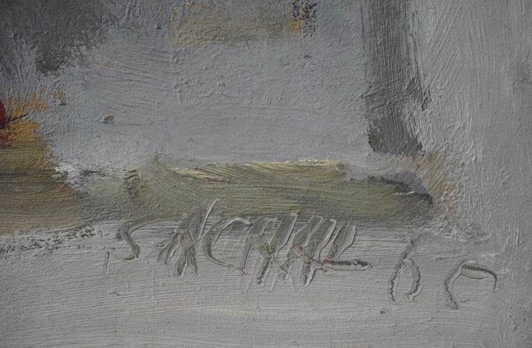 Bay Area / Ukrainian Artist Alexander P Sachal Abstract of a Rooster ...