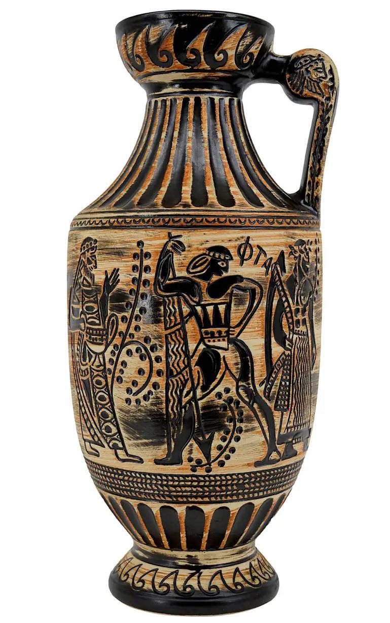 Bay Keramik Large Mid-Century Sumerian Vase For Sale at 1stDibs