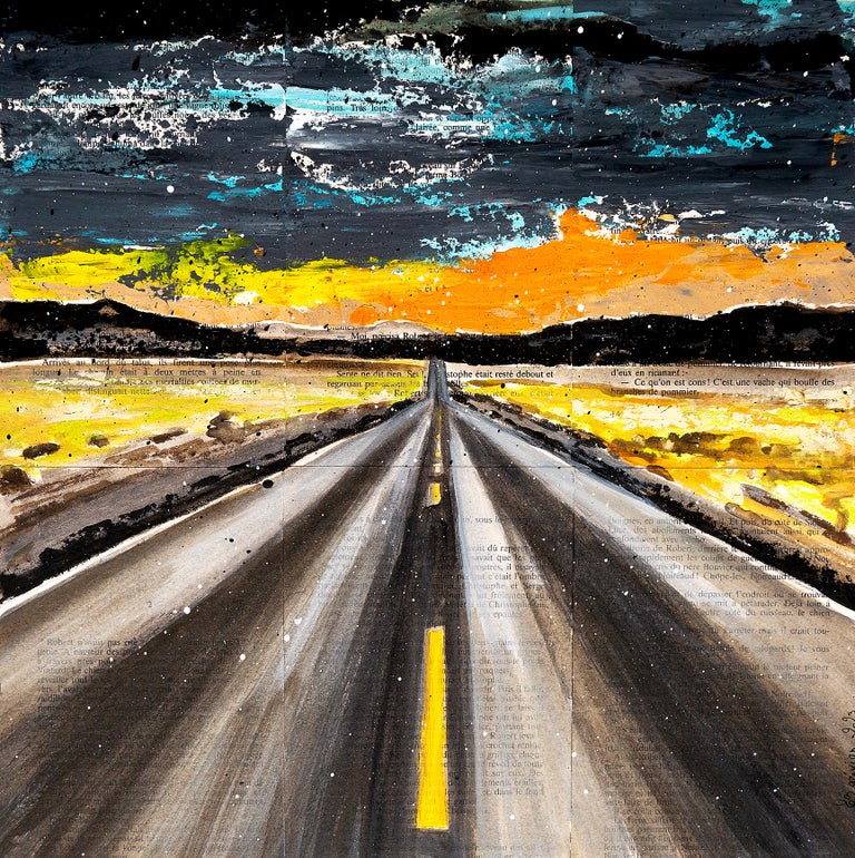 Bazevian DelaCapuciniere - Landscape Road Line II NSWE For Sale at 1stDibs