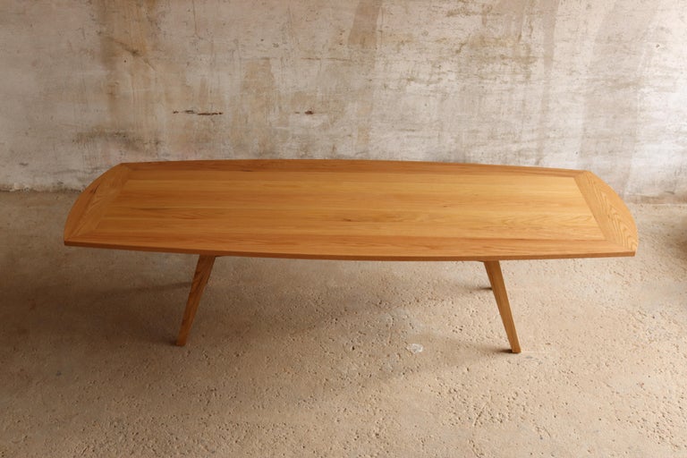 BB Dining Table, Solid Oak, Large, Elegant Handmade and Designed by ...