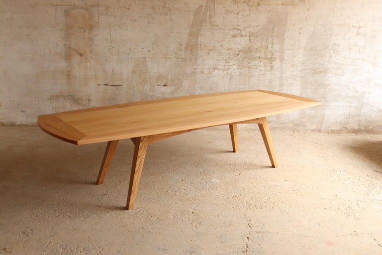 BB Dining Table, Solid Oak, Large, Elegant Handmade and Designed by ...