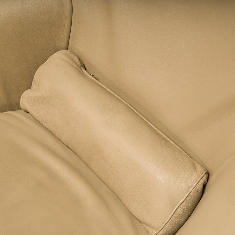 B&B Italia by Jeffrey Bernett Metropolitan ME100/1 Leather Armchair and ...