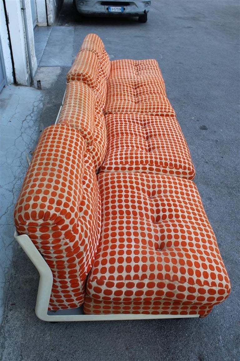B&B Italia Mario Bellini Amanta Modular Sofà Italian Design Orange ...