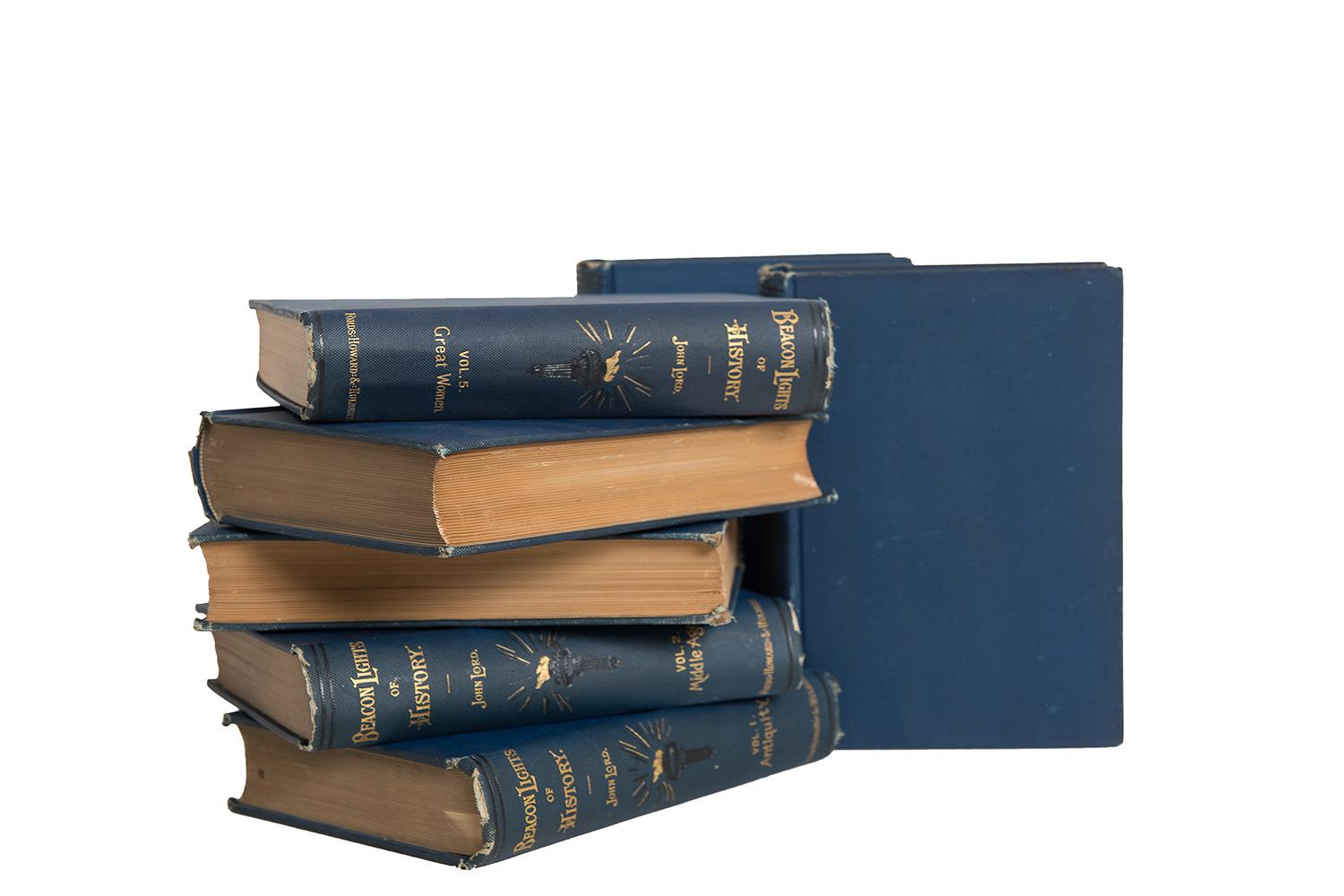 Beacon Lights of History Book Set For Sale at 1stDibs