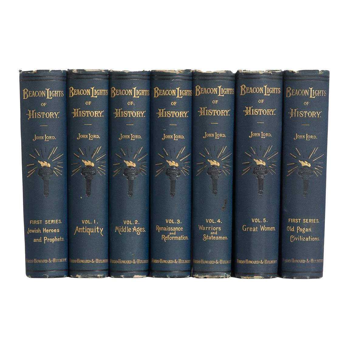 Beacon Lights of History Book Set For Sale at 1stDibs