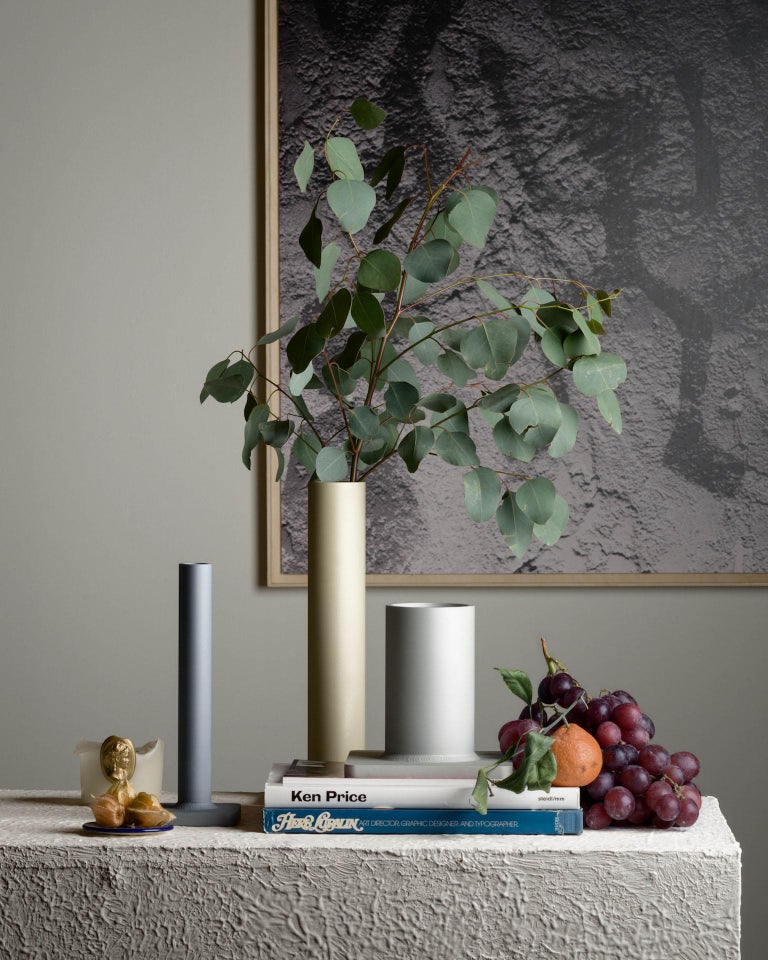 Bead Vase 33H Natural For Sale at 1stDibs