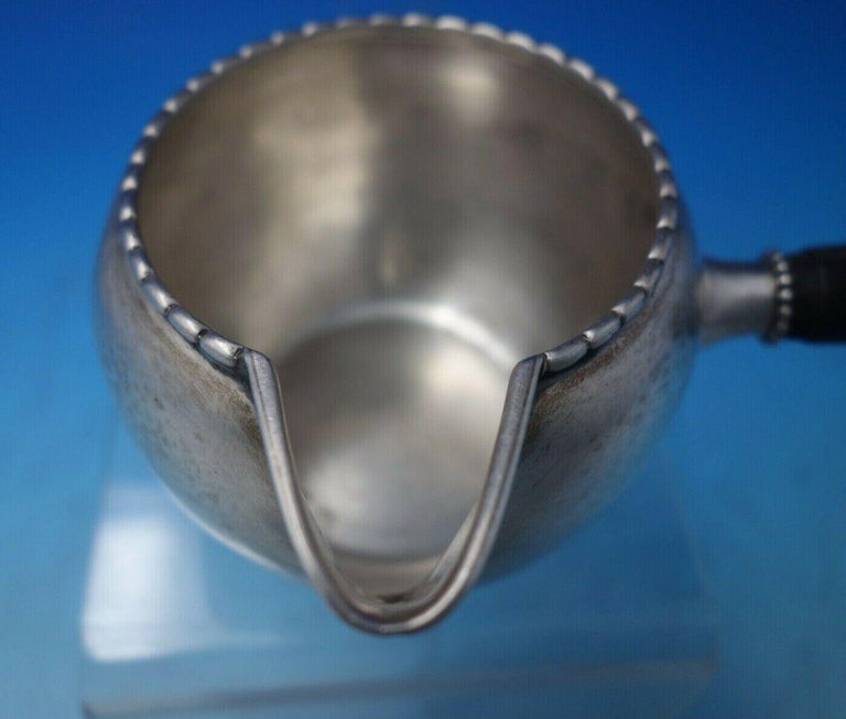 Beaded by Georg Jensen Sterling Silver Chocolate Pot Set 3pc #187 ...