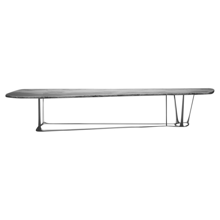 BEAM, Limited Edition 21st Century Hand Silvered Aluminium and Steel ...
