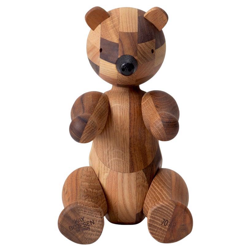 Bear Reworked Anniversary Small Mixed Wood For Sale at 1stDibs