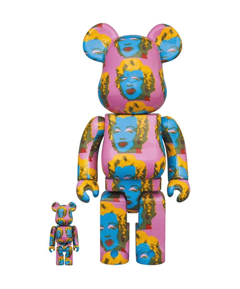 Bearbrick - 100%/400% Bearbrick Andy Warhol Marilyn Monroe #2 For Sale ...