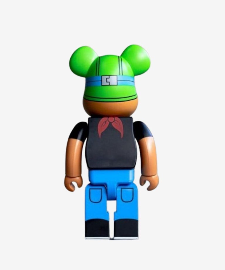 Bearbrick - 400% Bearbrick Fly Boy, Hebru Brantley For Sale at 1stDibs