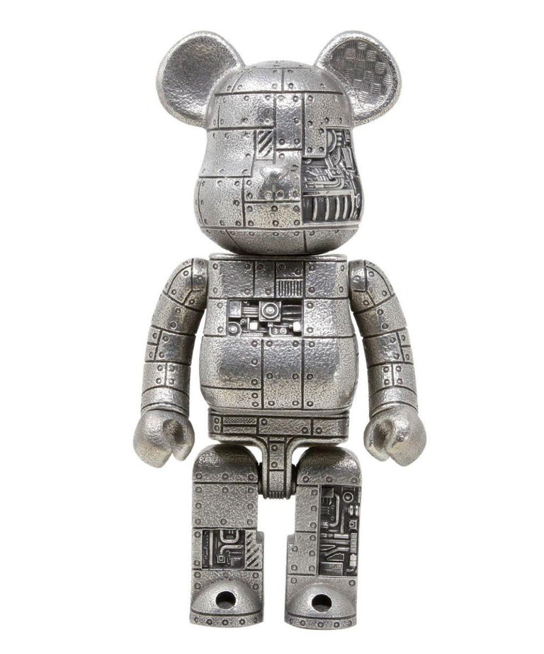 Bearbrick - 400% Bearbrick Royal Selangor Steampunk Iron Bright For ...