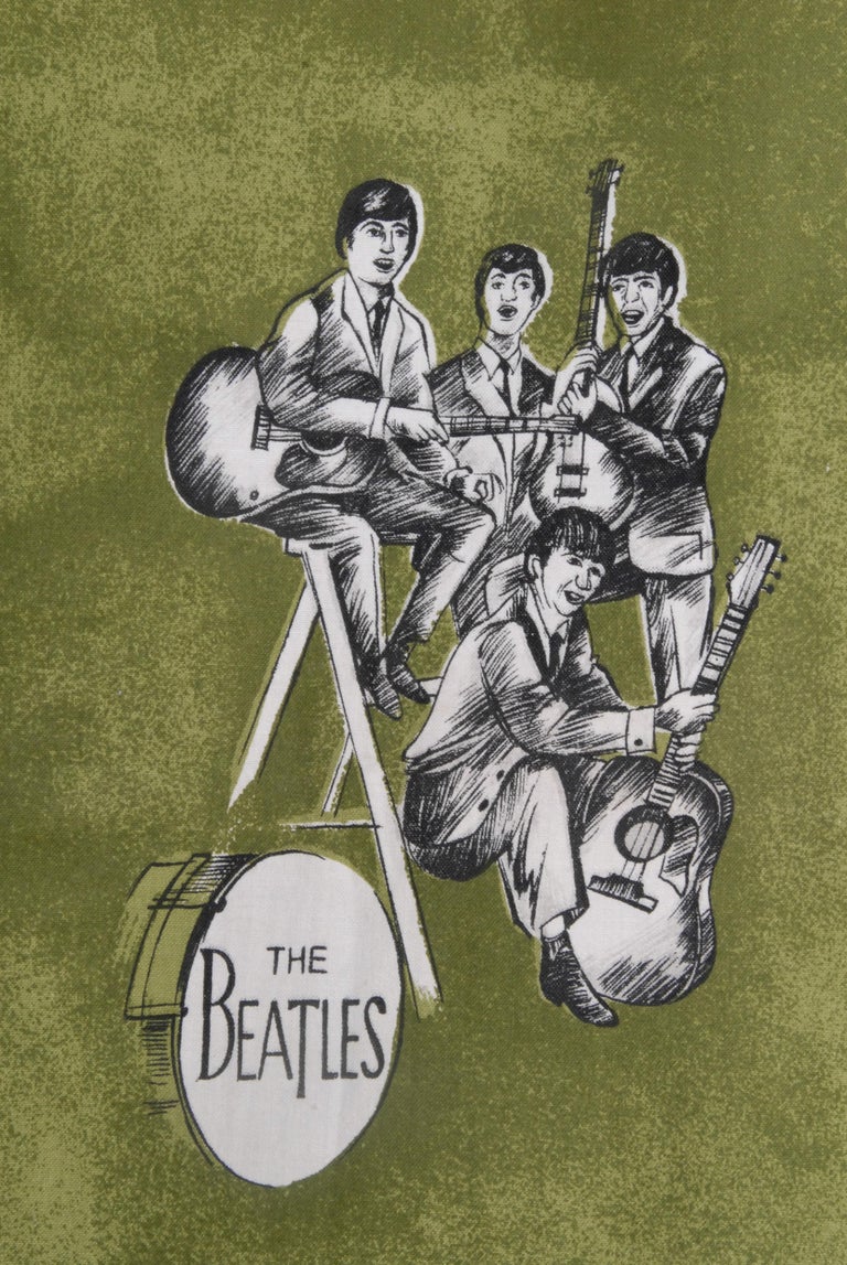 Beatles Fabric Holland, circa 1964 For Sale at 1stDibs | the beatles ...