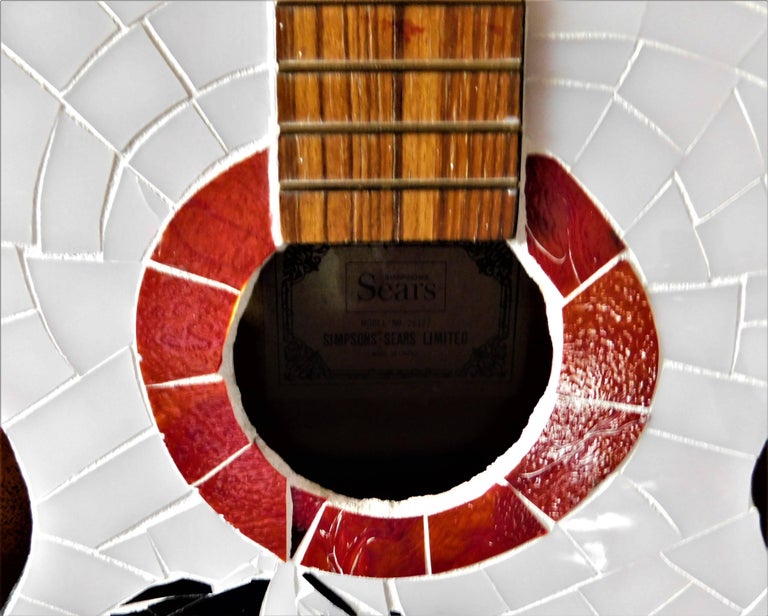 Beatles George Harrison Stained Glass Japanese Acoustic Guitar Artist ...