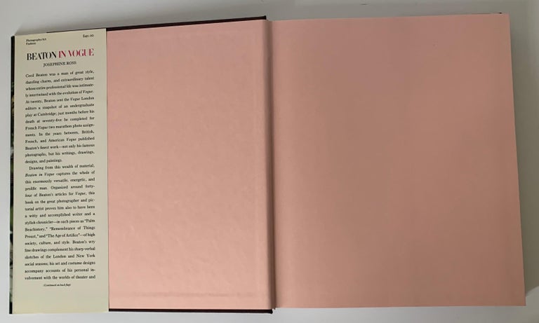 Beaton In Vogue 1st Edition Hardcover Book For Sale at 1stDibs