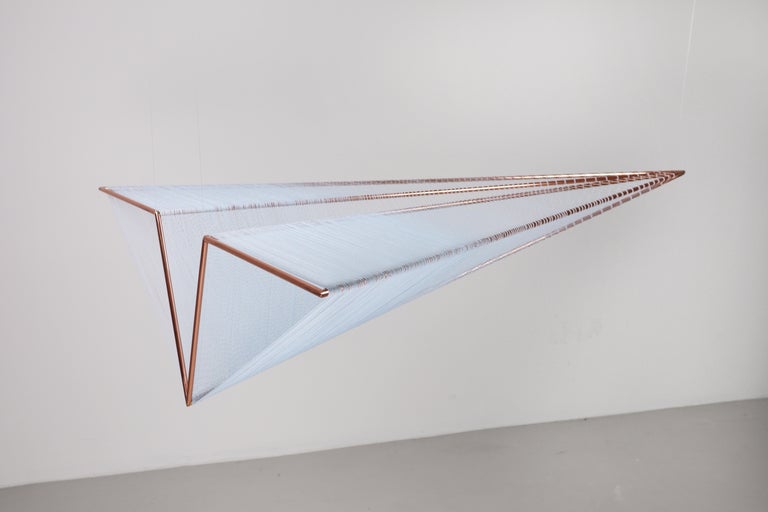 Beatrice Spadea - One Step Closer to the Sky - bronze and cotton plane ...