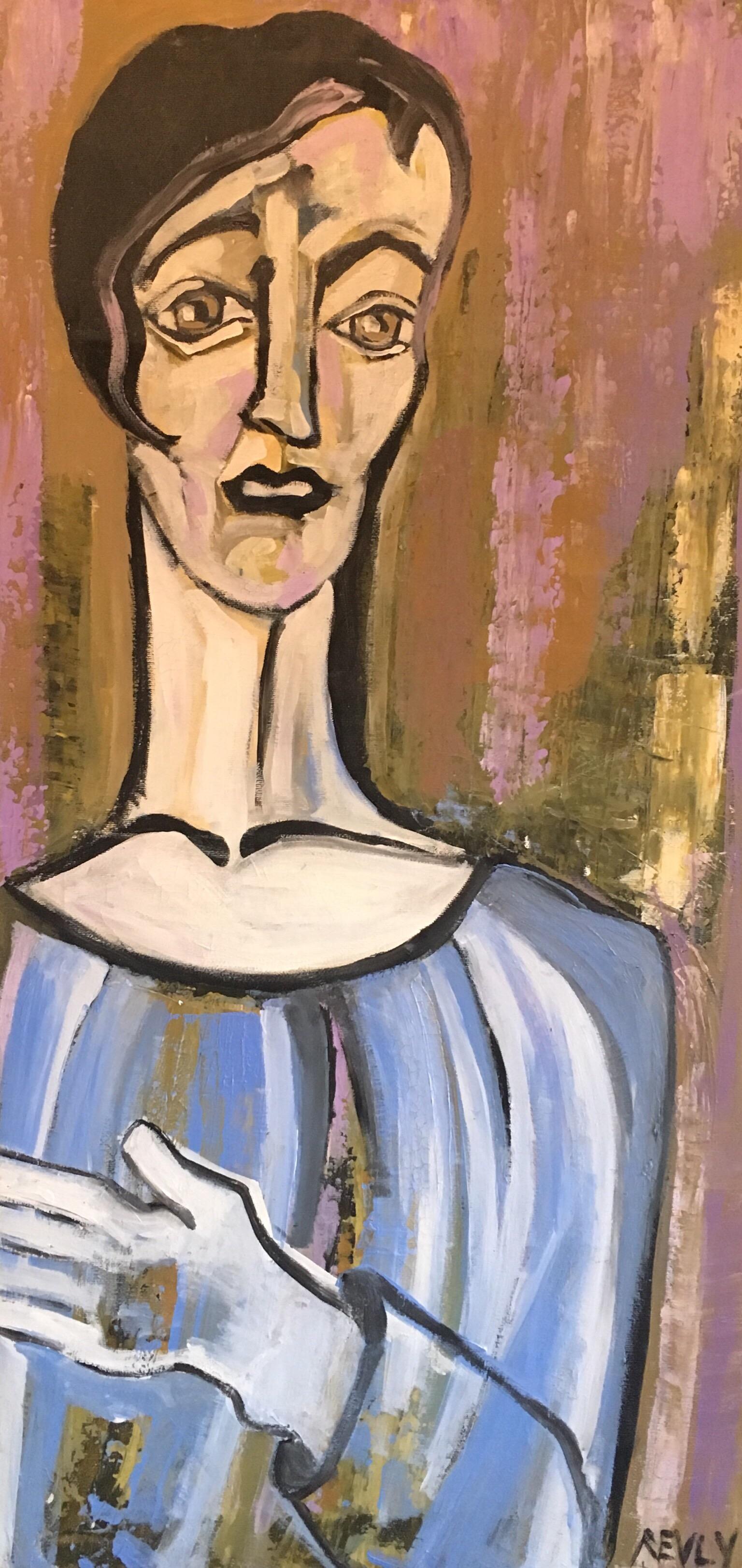 STM - Cubist Figures in Colour at 1stDibs