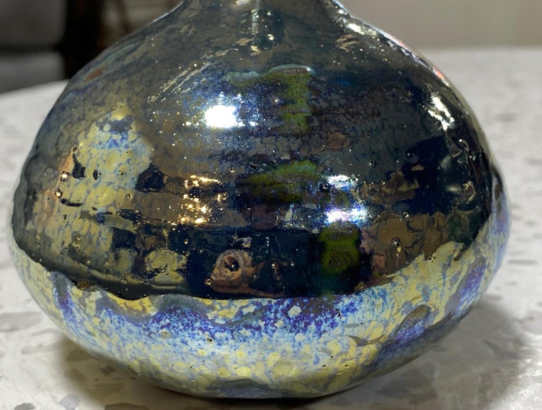Beatrice Wood Signed Iridescent Gold Luster Glaze California Studio ...