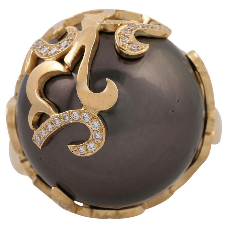 Beatrix Kolb Unique Ring 'Tahiti' For Sale at 1stDibs