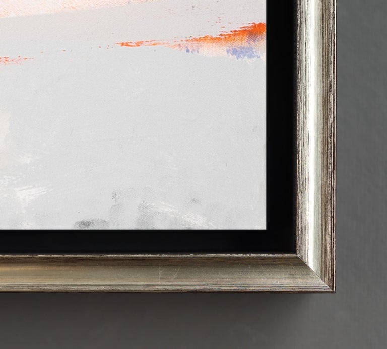 Beatriz Simón - "Clouds Whispers" Mixed Media Abstract with Powerful ...