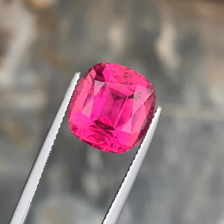 Beauteous 7.45 Carat Natural Hot Baby Pink Loose Rubellite Tourmaline ...