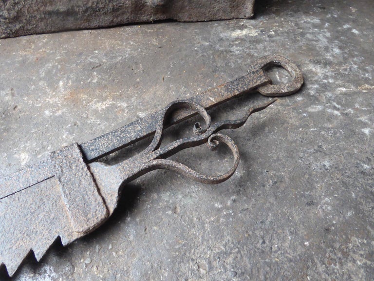 Beautiful 17th Century French Fireplace Trammel or Hanger For Sale at ...