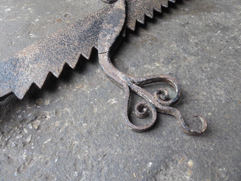 Beautiful 17th Century French Fireplace Trammel or Hanger For Sale at ...