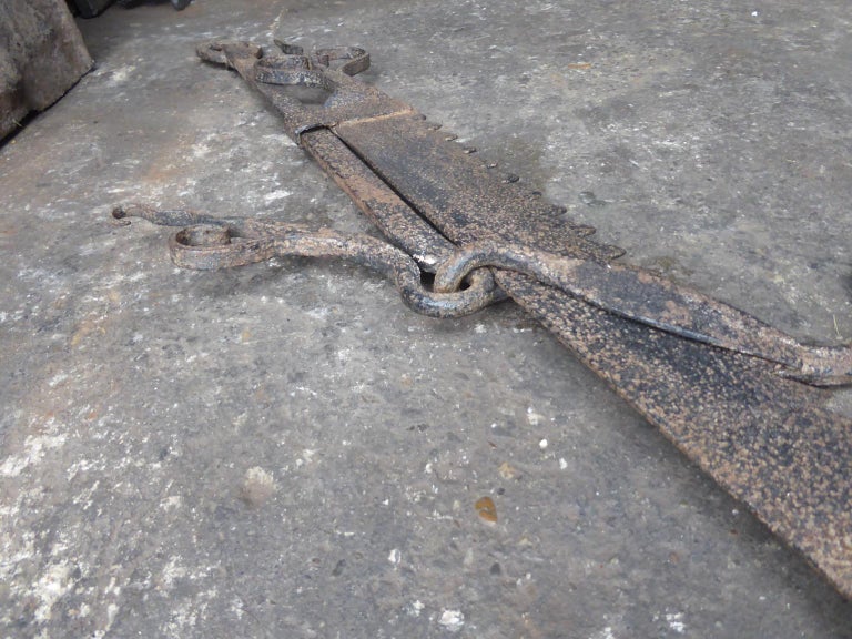 Beautiful 17th Century French Fireplace Trammel or Hanger For Sale at ...