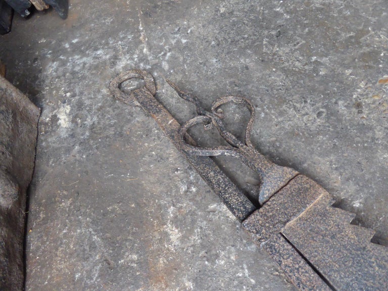 Beautiful 17th Century French Fireplace Trammel or Hanger For Sale at ...