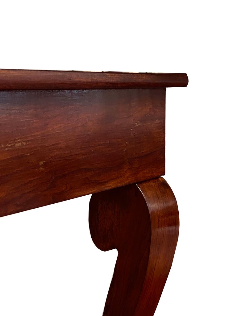 Beautiful 19th Century Antique Italian Walnut Console For Sale at 1stDibs