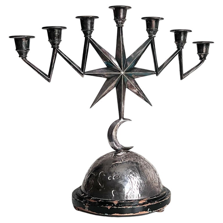 Art Deco 7-Armed Candelabra, 1920 - 30s For Sale at 1stDibs