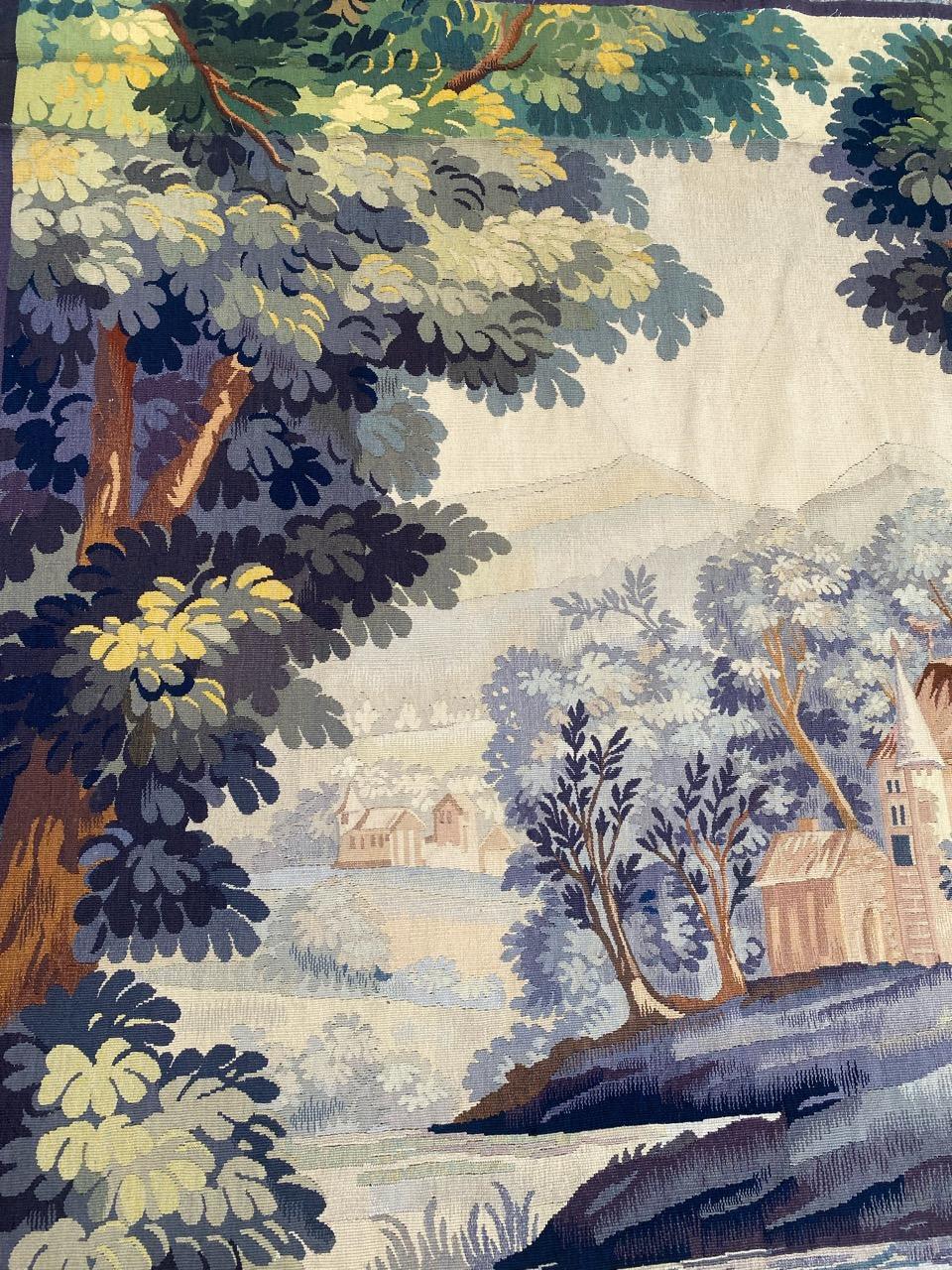 Bobyrug’s Beautiful Antique French Aubusson Tapestry at 1stDibs ...