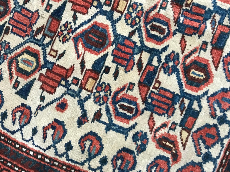 Beautiful Antique Kurdish Malayer Rug For Sale at 1stDibs