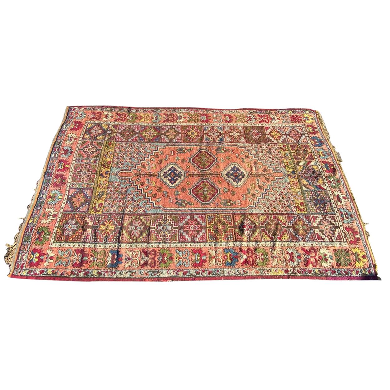 Beautiful Antique Moroccan Rug at 1stDibs