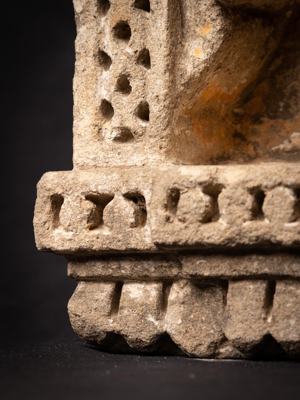 Beautiful antique sandstone temple from India from 19 Century ...