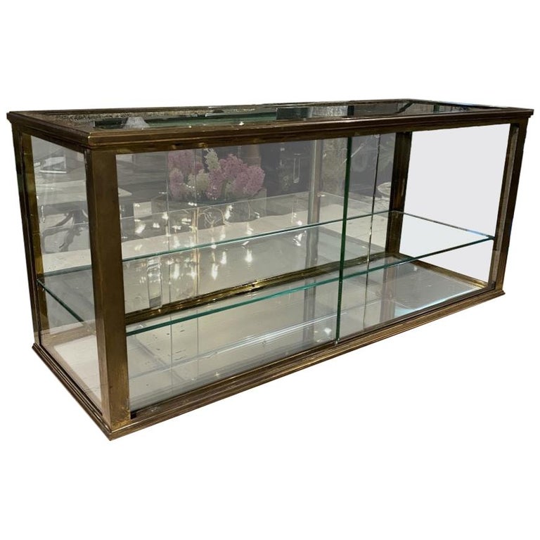 Beautiful Antique Table Display Cabinet / Montre at 1stDibs